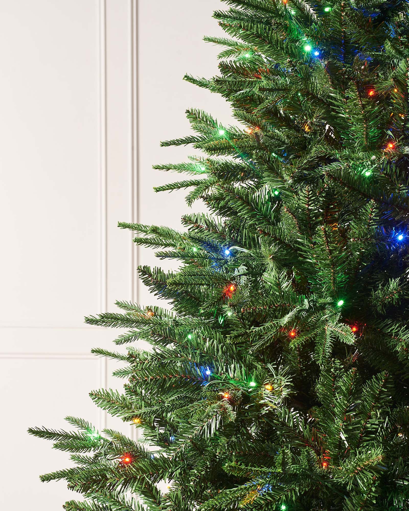 Pre-lit Grand Alaskan Fir Christmas Tree, Multi Colour, 5 ft